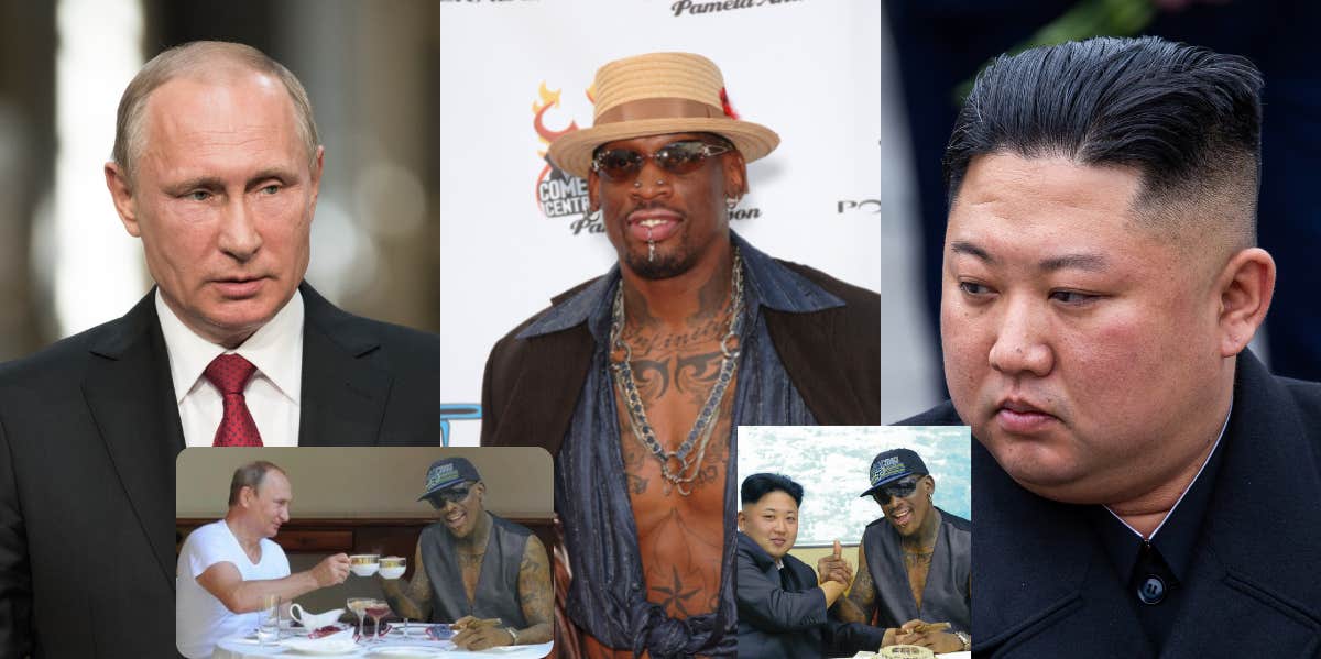 Why Is Dennis Rodman Friends With Vladimir Putin And Kim Jong Un Yourtango