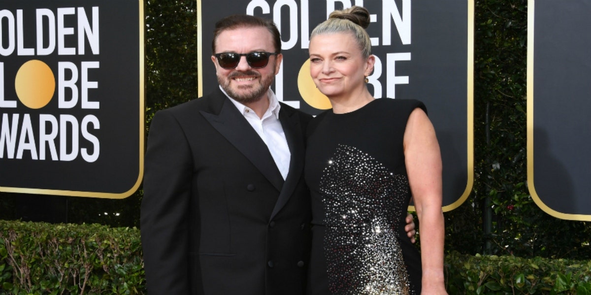 Who Is Ricky Gervais Girlfriend Jane Fallon Yourtango