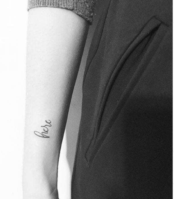 50 Meaningful One Word Tattoo Ideas For Men Or Women Yourtango