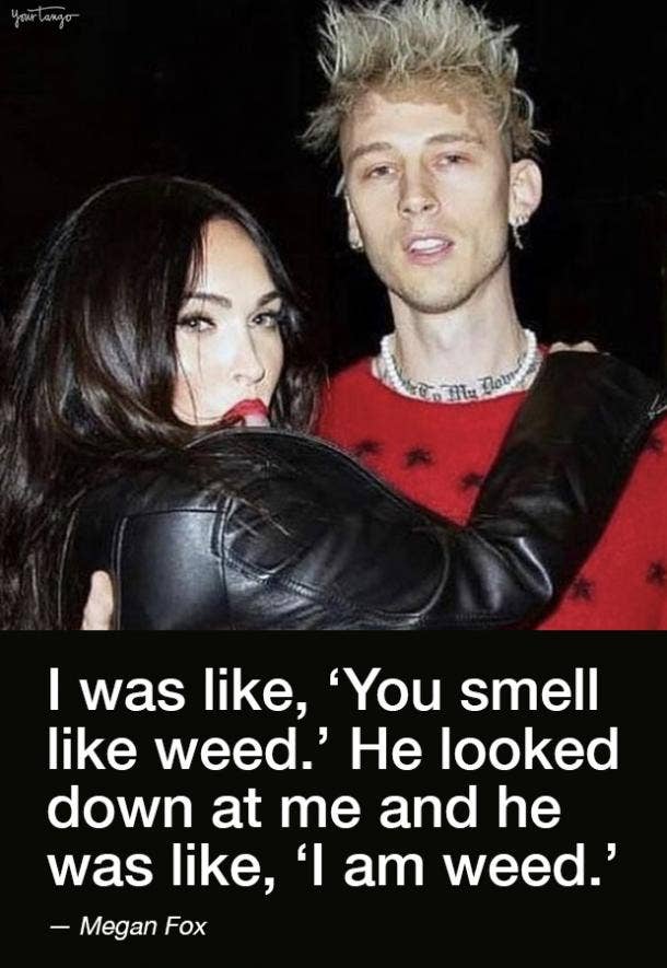 26 Best Machine Gun Kelly And Megan Fox Quotes About Their Relationship Yourtango