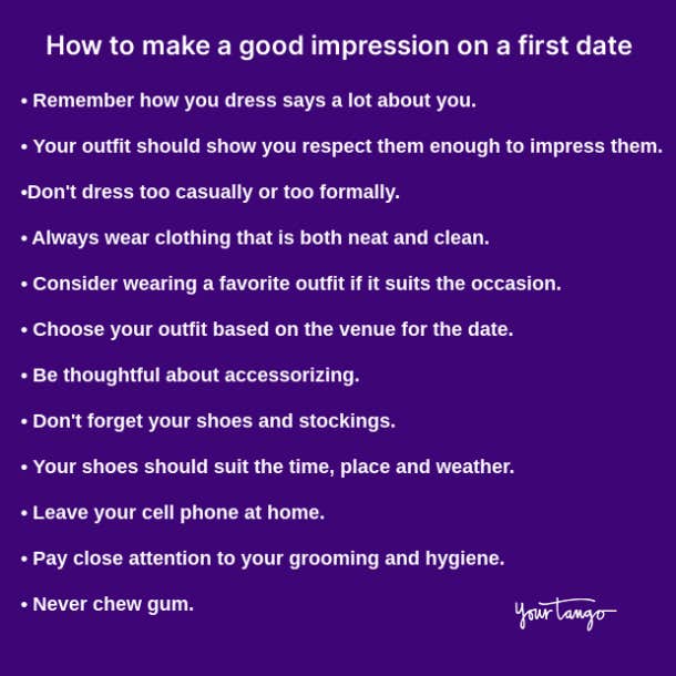 How To Make A Good Impression On A First Date 12 Simple Tips Micaela Passeri Yourtango