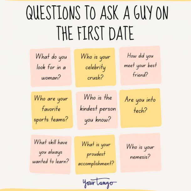 100 First Date Questions And What To Talk About On A First Date Dina