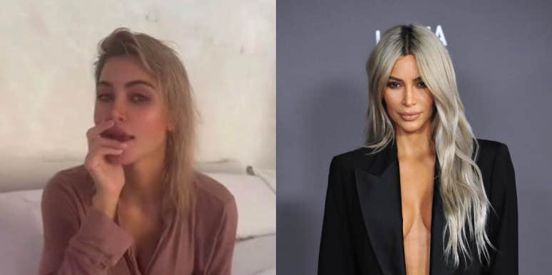 Video Of Kim Kardashians Real Hair Makes Fans Think Shes Balding After Real Hair Reveal