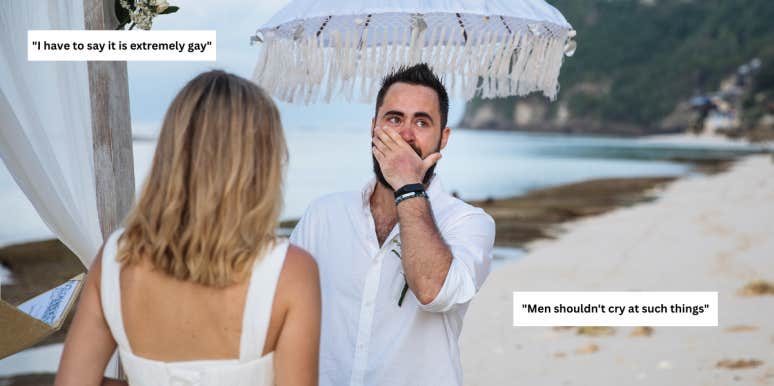 Woman Claims The Trend Of Men Crying At Weddings Needs To Stop Yourtango