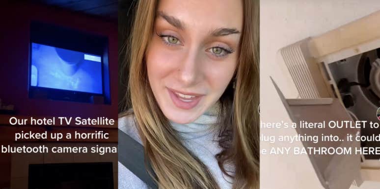 Woman Discovers Hidden Camera In Hotel Bathroom After Finding Recorded