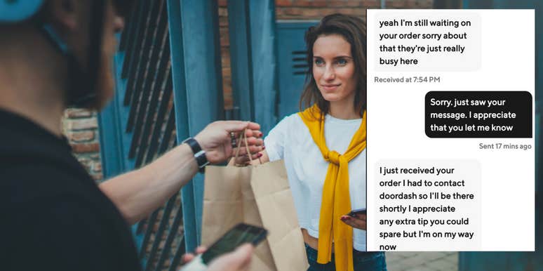 Doordash Driver Asks Customer For An Extra Tip After They Already