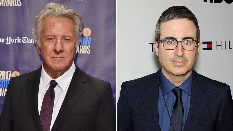 Watch Full Video Of John Oliver Asking Dustin Hoffman Sexual Assault Groping A 17 Year Old