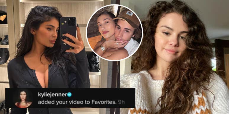 Kylie Jenner Allegedly Saved Video About Selena Gomez And Hailey Bieber Love Triangle Yourtango