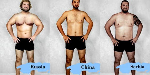 What Perfect Male Body Types Look Like Around The World By Country Yourtango