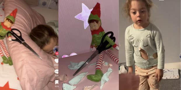 Mom Slammed For Elf On The Shelf Prank On Daughter That Others Say She Took Too Far In Tiktok