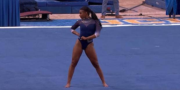 Gymnast Nia Dennis Shows The World That Black Women Can Be 