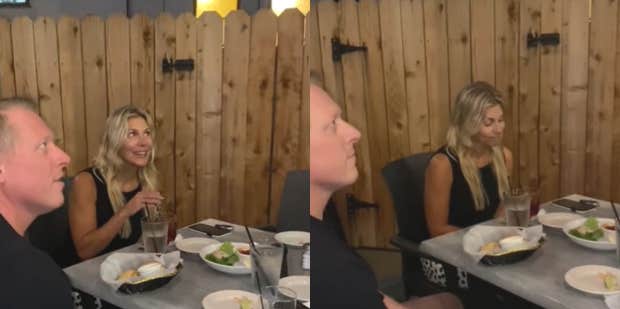 Woman Confronts Husband On Date With Another Woman In Awkward Video Yourtango