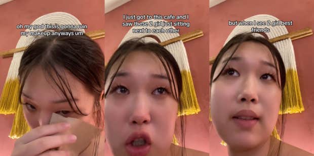 Woman Has Emotional Reaction To Seeing Girl Best Friends Yourtango